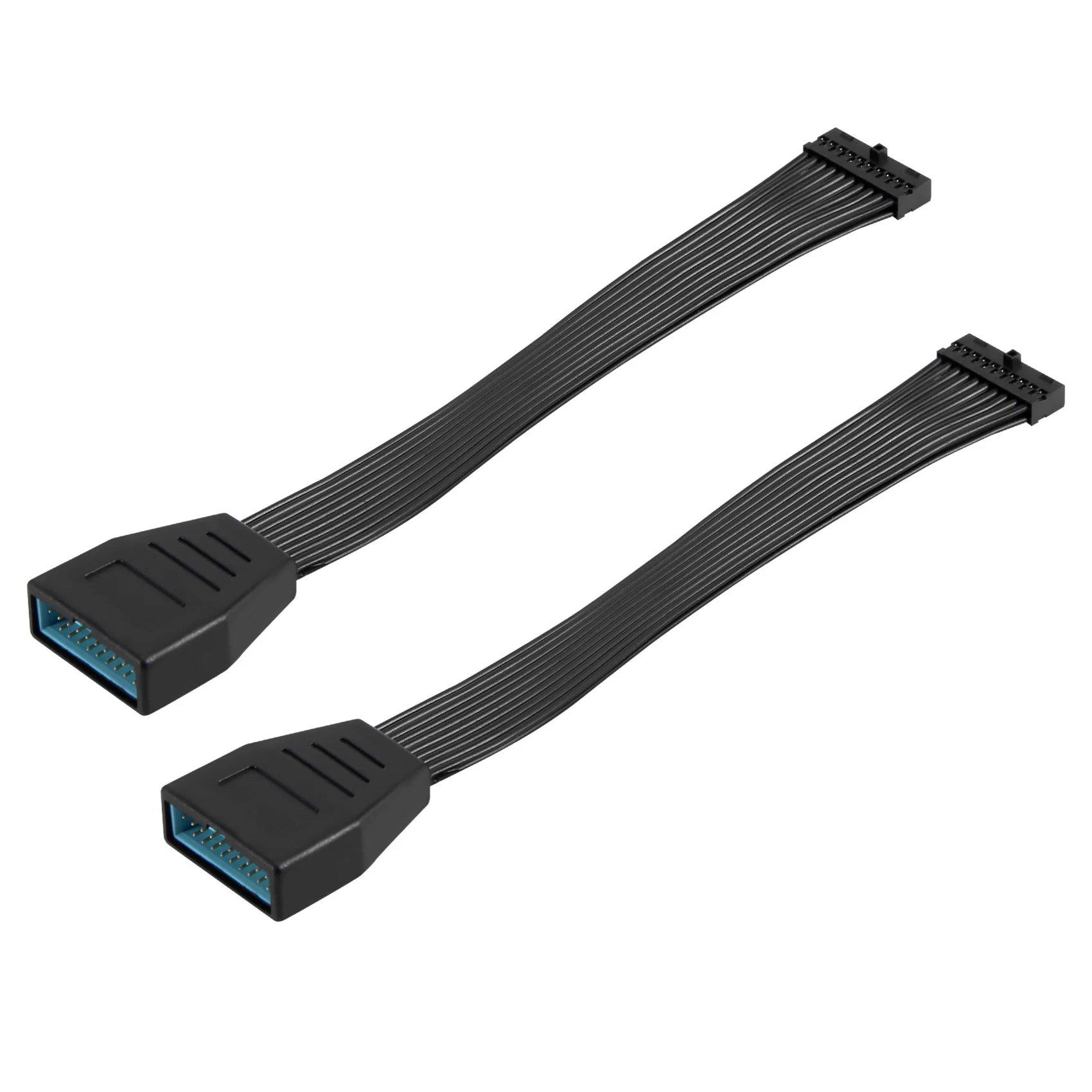 2Pcs-Small-Mini-USB-3-0-19-20Pin-Internal-Extension-Header-Adapter ...