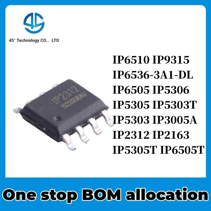 Nuevo-chip-SOP-8-5-piezas-IP2163-IP2312-IP3005A-IP5303-IP5303T-IP5305-IP5305T-IP5306-IP6505T ...