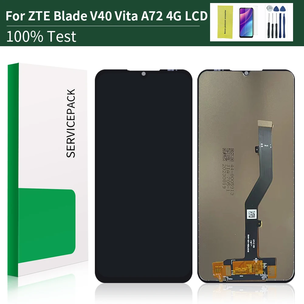 6.75"Original for ZTE Blade V40 VITA Smart A72 4G LCD Display Touch ...