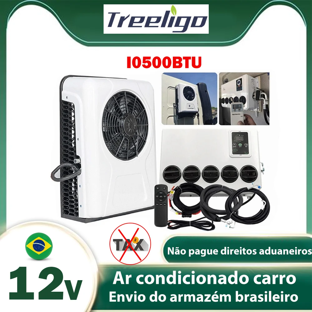 Carro elétrico Split Ar Condicionado, Estacionamento Ar Condicionado ...