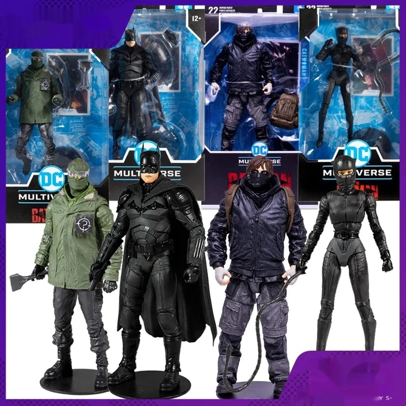 En-Stock-Mcfarlane-Batman-figura-Bruch-Wayne-gato-mujer-el-Riddler ...
