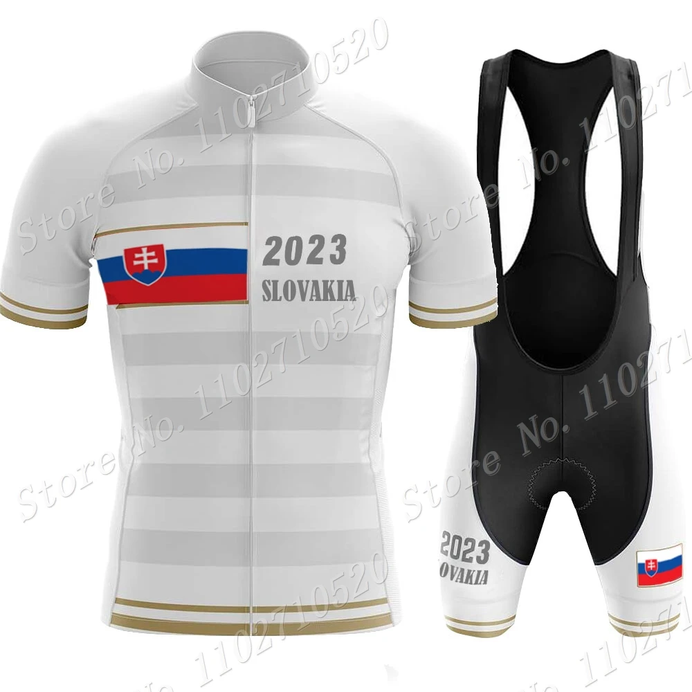 Slovakia-Cycling-Jersey-2023-National-Team-Cycling-Set-Short-Sleeve ...