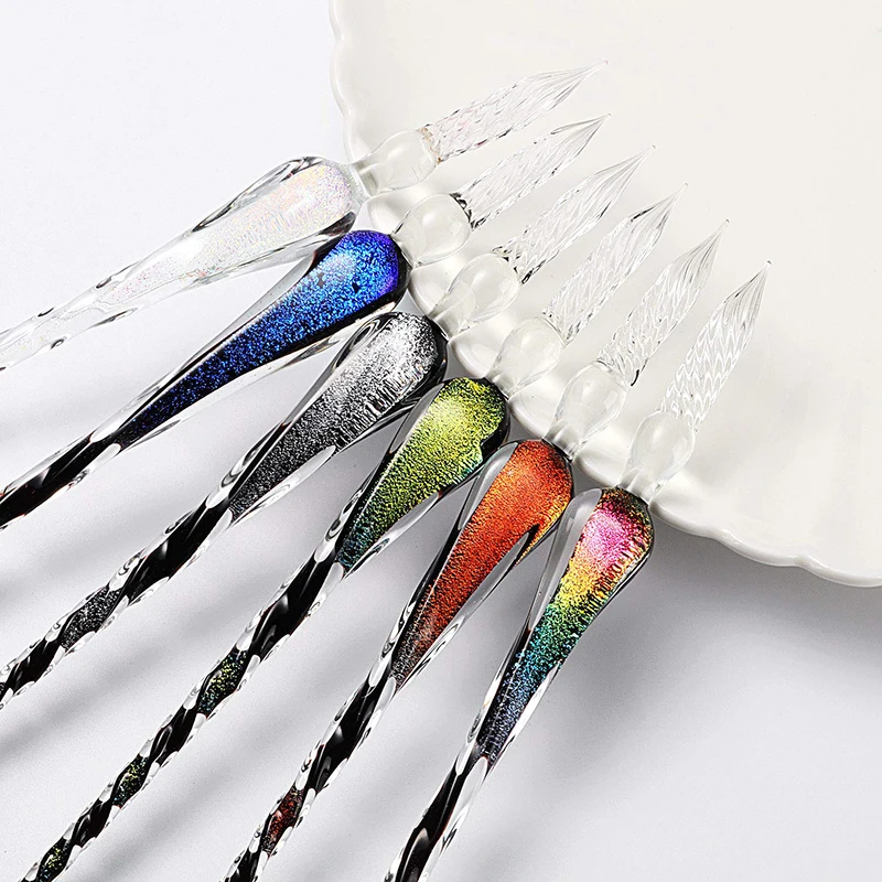 Handmade-Glass-Dip-Pen-Crystal-Calligraphy-Pen-Signature-Dipped-Pen-for ...