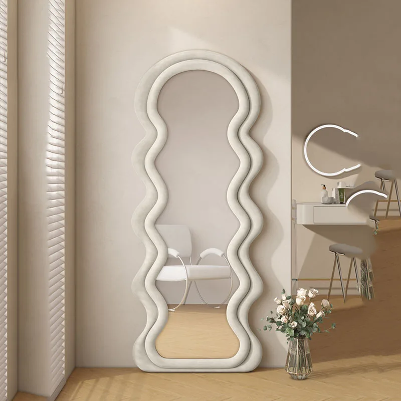 Design-Irregular-Nordic-Wall-Mirror-Art-Makeup-Standing-Espejos ...
