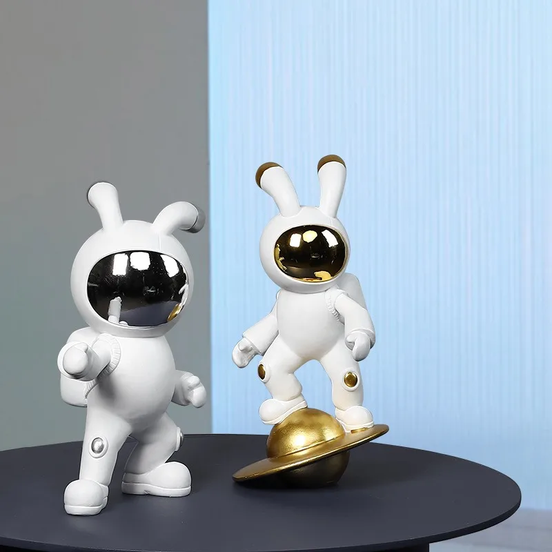 Space-Rabbit-creative-ornaments-home-bedroom-living-room-desktop ...