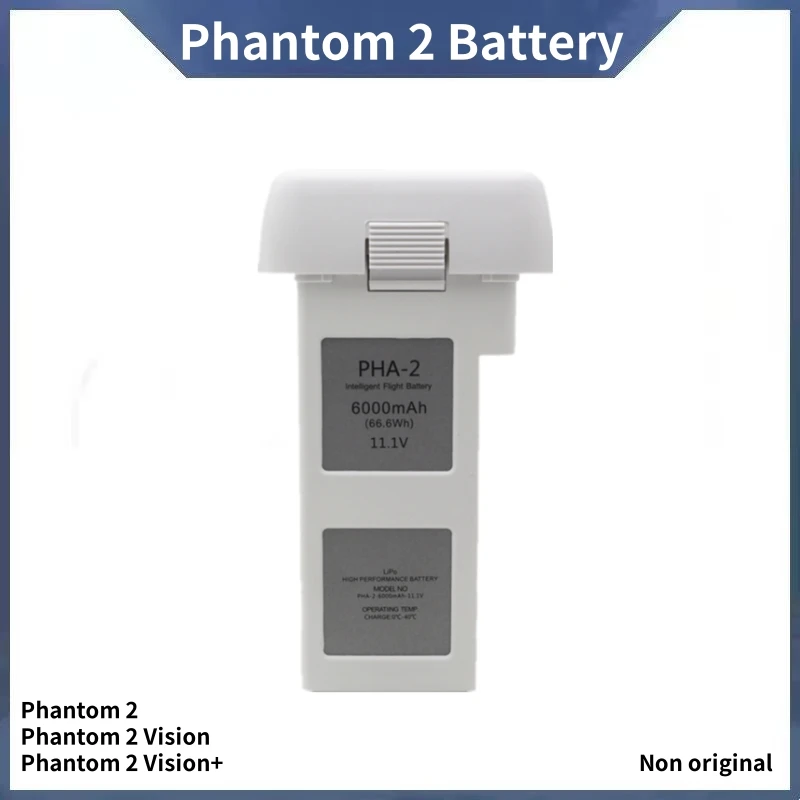 For Phantom 2 Battery 6000mAh Flight Time 25 Minutes Compatible Phantom ...