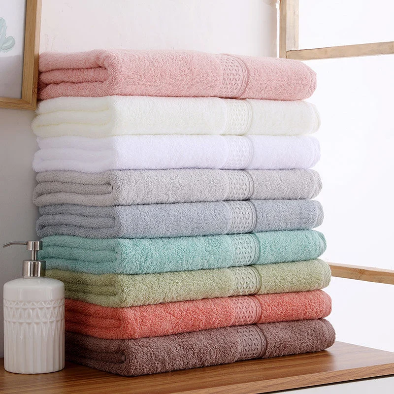 100-Bath-towel-pure-cotton-Soft-Absorbent-Adult-Bath-Towel-Ultra-Soft ...