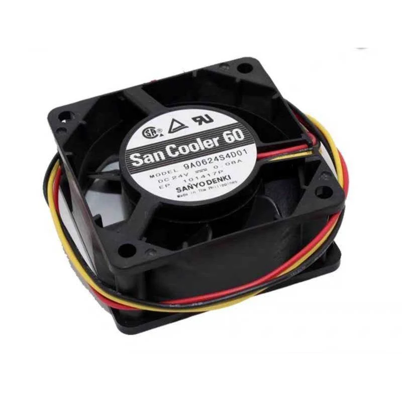 original 9A0624S4D01 DC24V 0.08A 60*25MM 6cm Fanuc inverter cooling fan ...