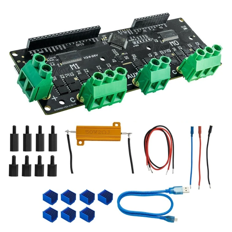 56V-with-X2212-Motor-FOC-BLDC-Servo-Double-Motor-Controller-Board-12 ...