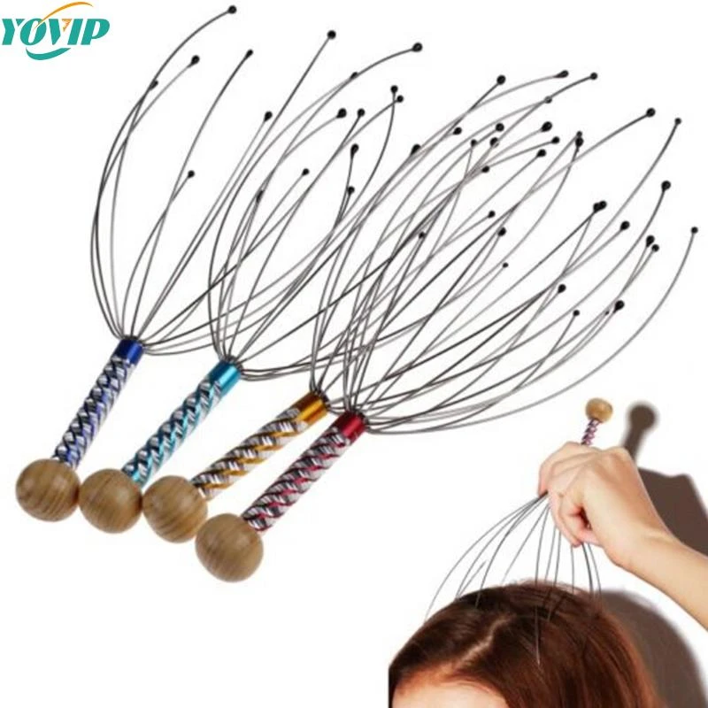 Body Head Massage Device Relaxation Octopus Scalp Massager Instrument ...