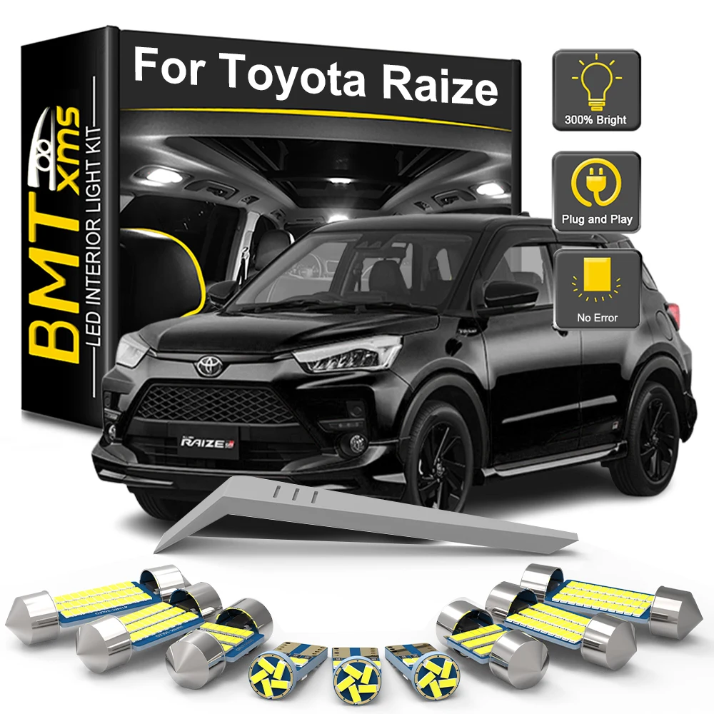 BMTxms-10Pcs-For-Toyota-Raize-2019-2020-2021-2022-2023-Car-LED-Interior ...