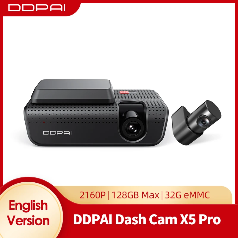 DDPAI-X5-Pro-Dash-Cam-Dual-Car-Camera-Recorder-Sony-IMX415-Rastreamento ...