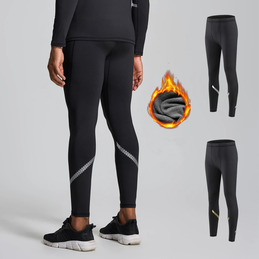 Collants-de-course-en-velours-pour-hommes-sous-v-tements-chauds-kit-de ...