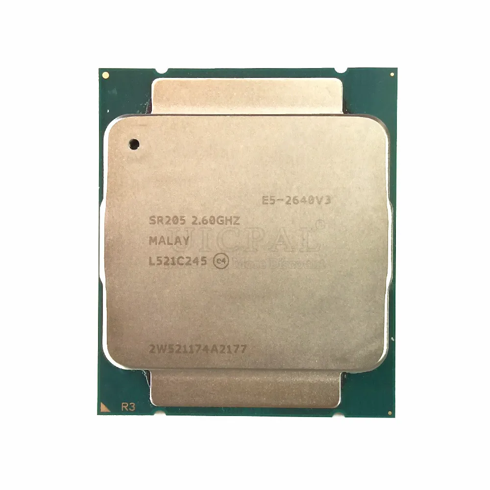 E5 2640 v3 para intel xeon cpu bom uesd 2.60ghz 8 núcleos 16 threads ...