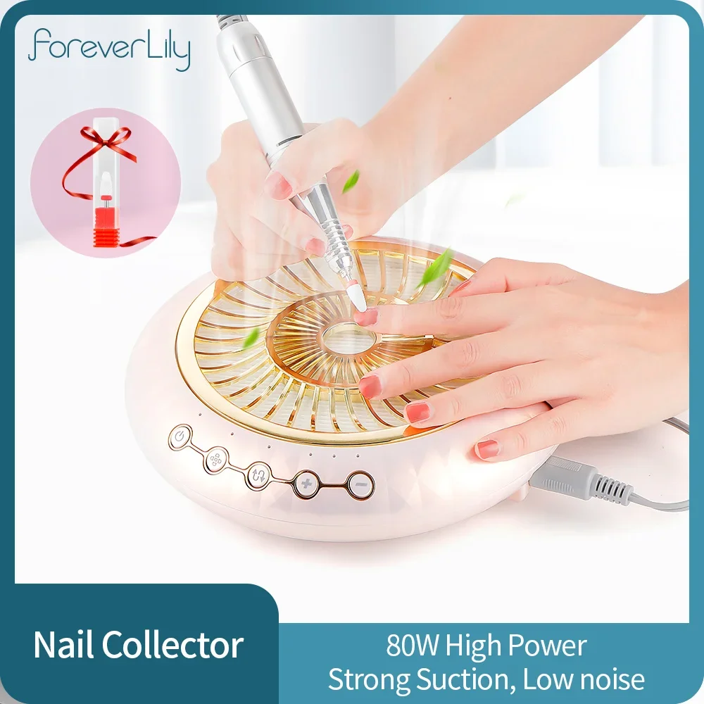 80w-Professional-Nail-Dust-Collector-Strong-Suction-Manicure-Nail ...