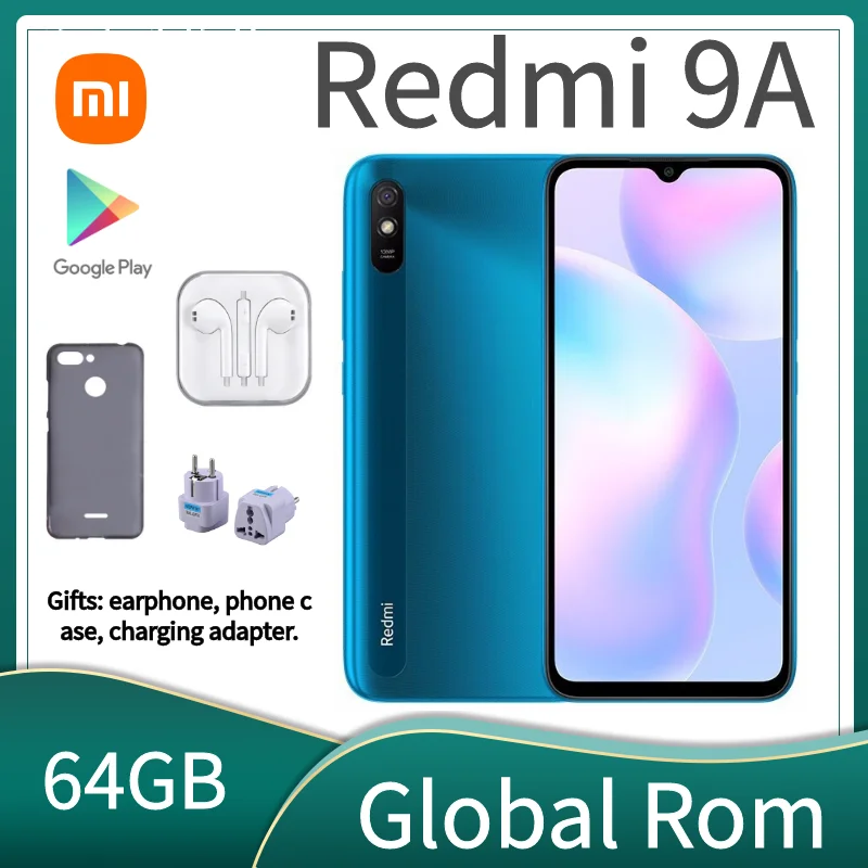 Xiaomi Redmi 9A 4G Used phone second-hand phone AI Four Camera High Performance Game Chip ...