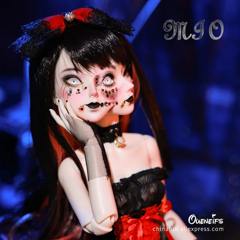 Mio 1/4 Bjd doll ShugaFairy Face Double-sided Modeling Handcrafted ...