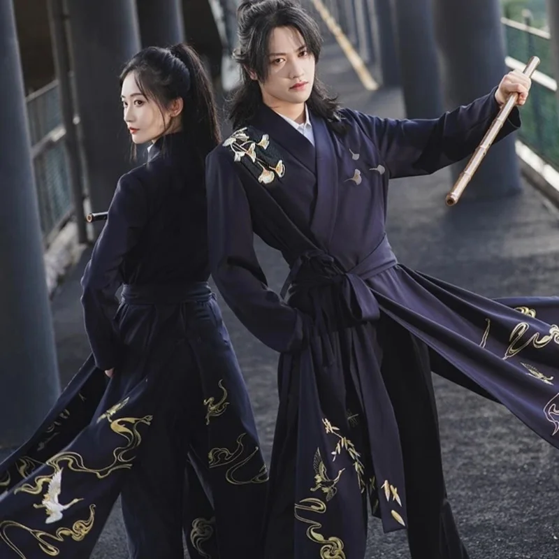 Chinese-style-hanfu-robes-men-women-retro-Tang-suit-jackets-anime ...