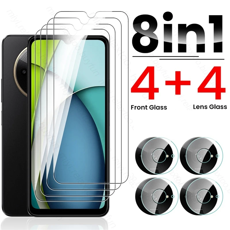 8 In 1 Protective Glass Case on RedmiA3 RedmiA3x RedmiA3pro Camera ...