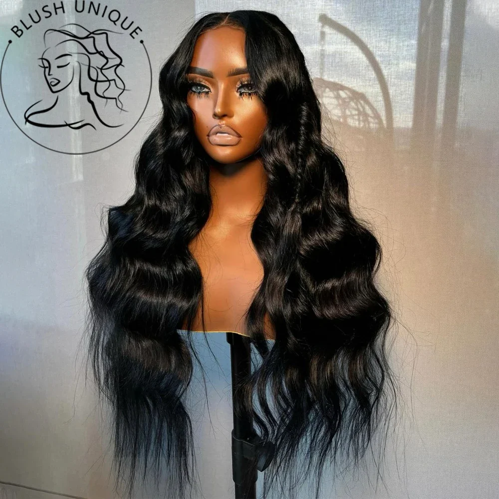 28-Inch-Body-Wave-Lace-Front-Wigs-Synthetic-13x4-HD-Lace-Front-Wigs-Pre ...