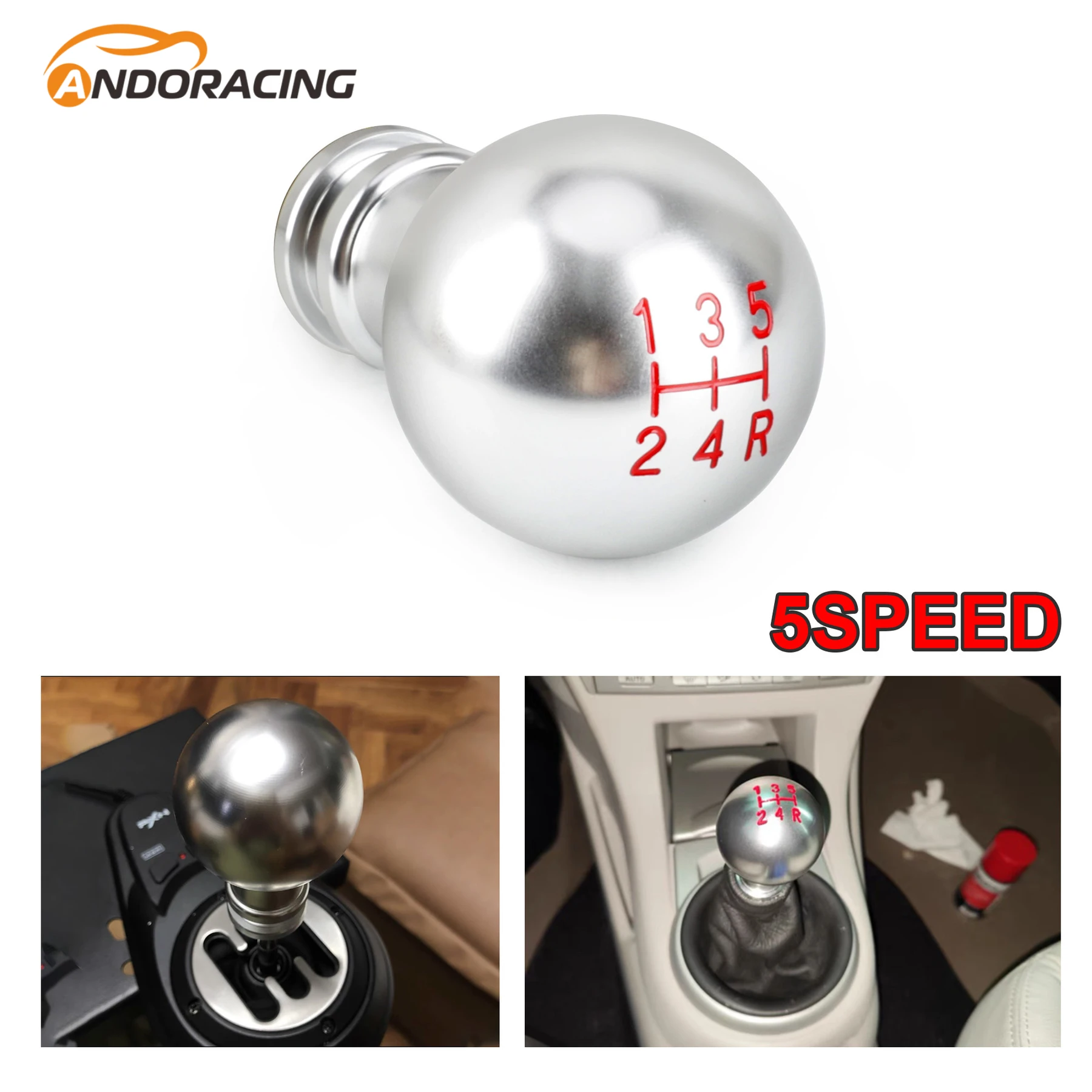 Aluminum-5-6-10-Speed-Gear-Shift-Knob-Car-Universal-Manual-Transmission ...