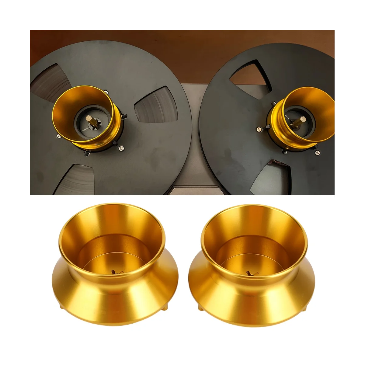 1-Pair-10-Inch-Opener-for-Studer-ReVox-Open-Disc-Aluminium-Alloy-NAB ...