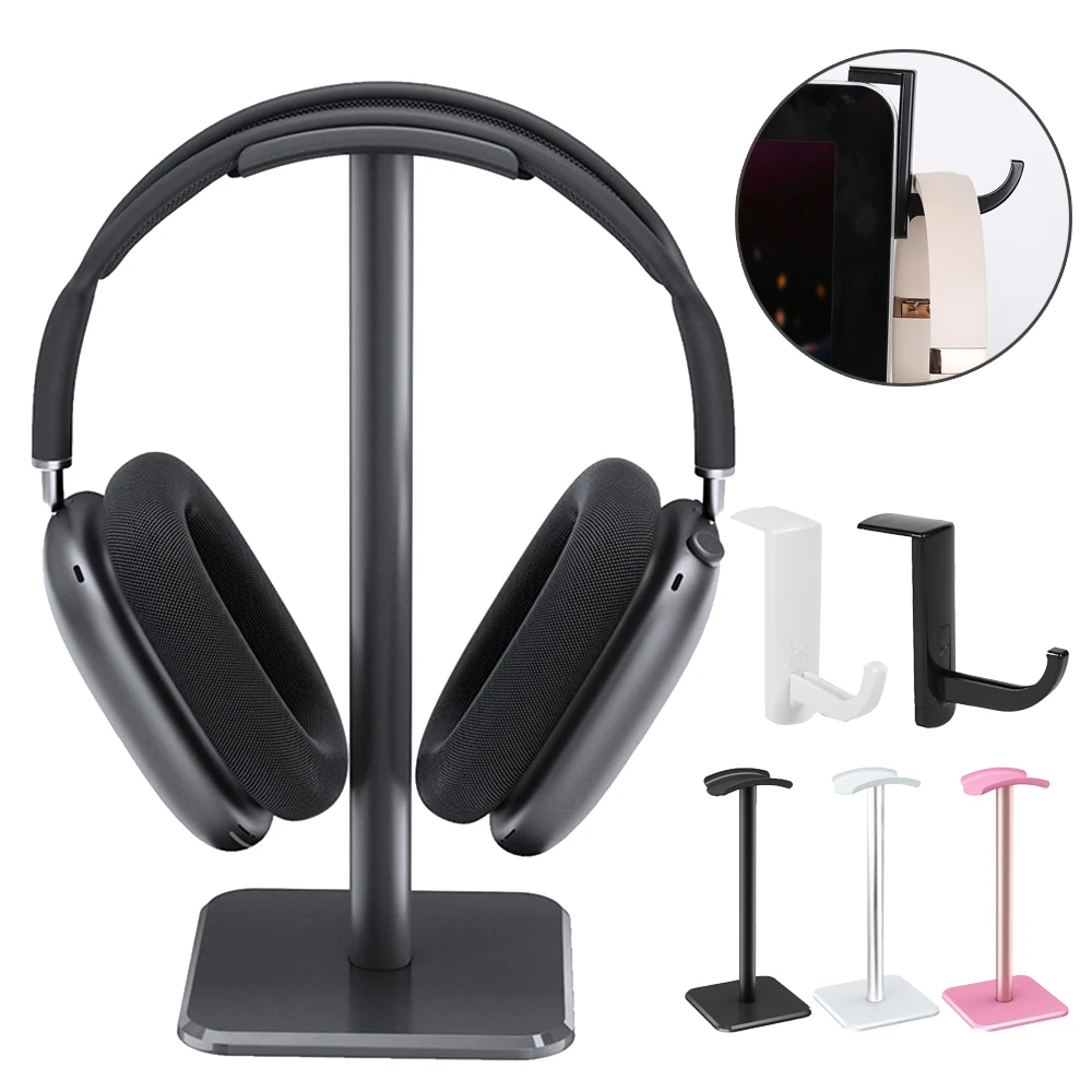 Wireless-Headphone-Holder-Aluminum-Support-Headset-Stand-Rod-ABS-Soft ...