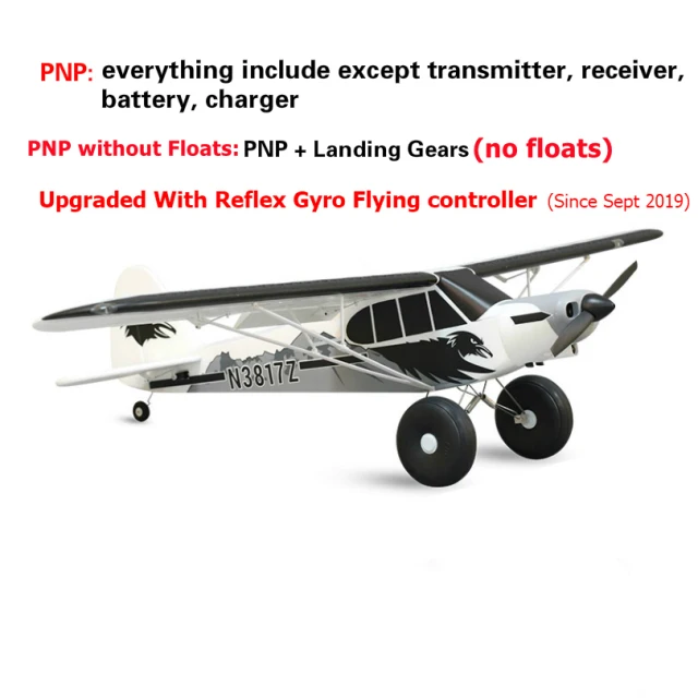 FMS RC Airplane 1700MM PA-18 PNP J3 Piper Super Cub 4S 5CH With Gyro ...