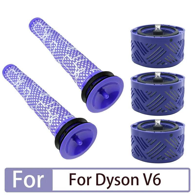 For-Dyson-V6-filter-absolute-parts-Cordless-Vacuum-Cleaner-Replacement ...