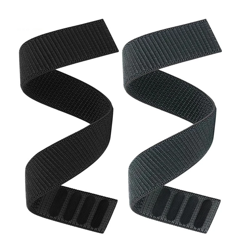 Durable Nylon Smartwatch Strap - 26mm/22mm for 22mm Fenix 5 5Plus (Grey)