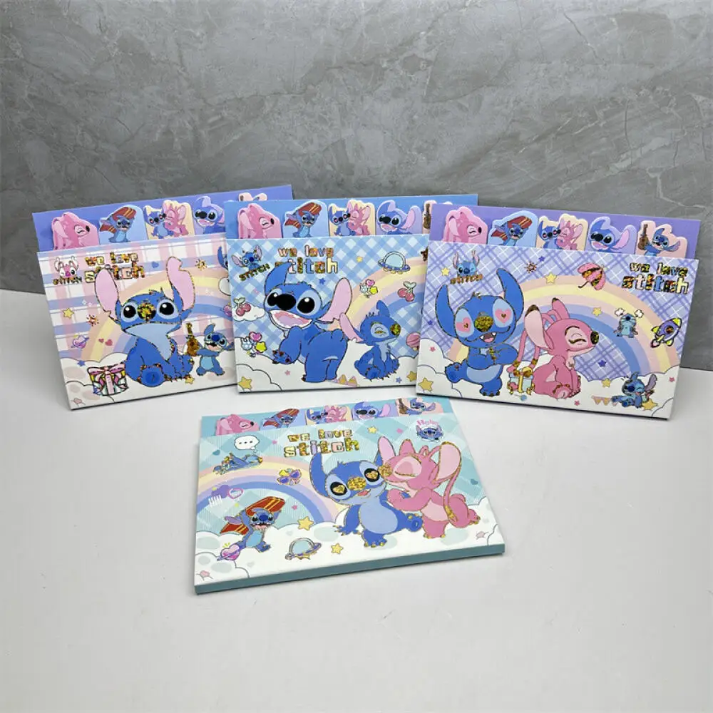 Nota-adhesiva-de-Lilo-Stitch-puntada-de-dibujos-animados-estampado-en ...