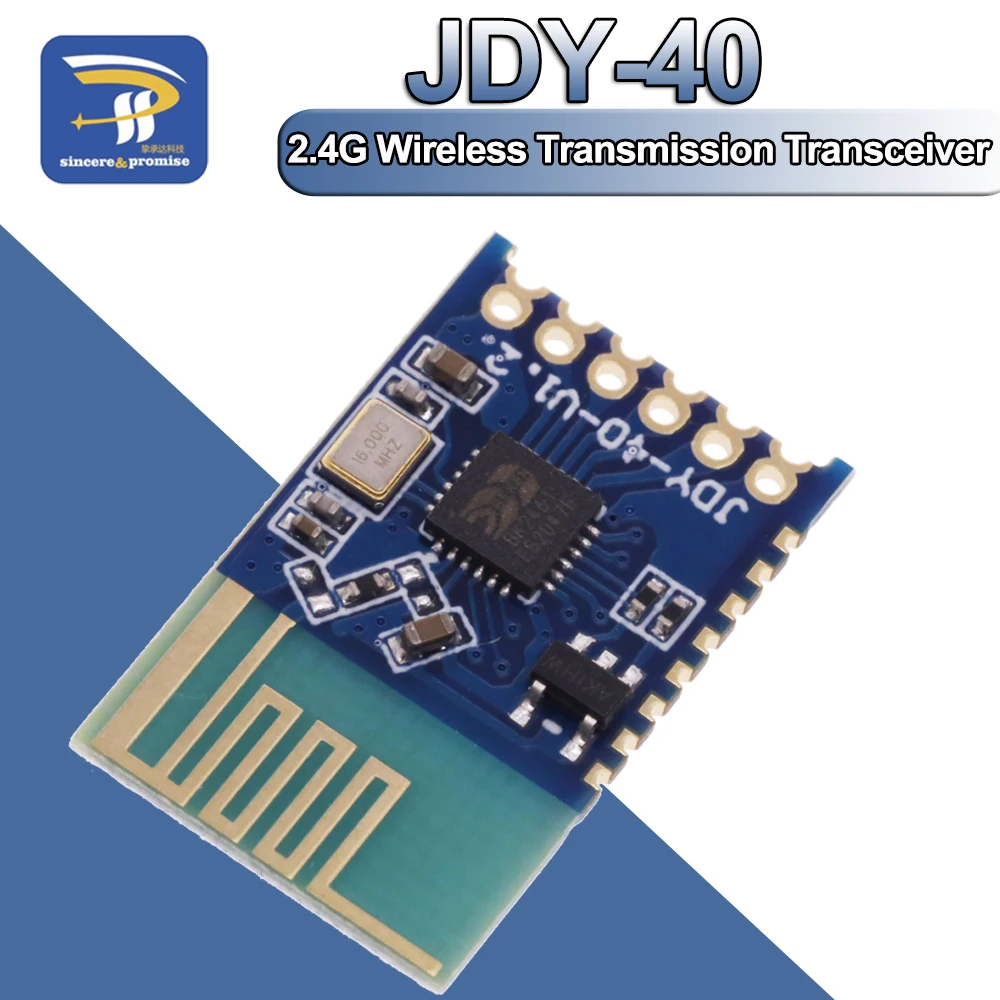 JDY 40 2,4G Drahtlose Serielle Port Übertragung Transceiver und Fern Kommunikation Modul IO TTL ...