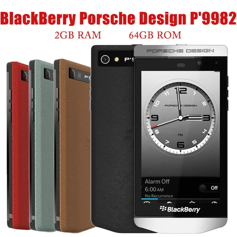 BlackBerry-tel-fono-inteligente-Porsche-Design-P-9982-desbloqueado-Original-32GB-de-ROM-4GB-de ...