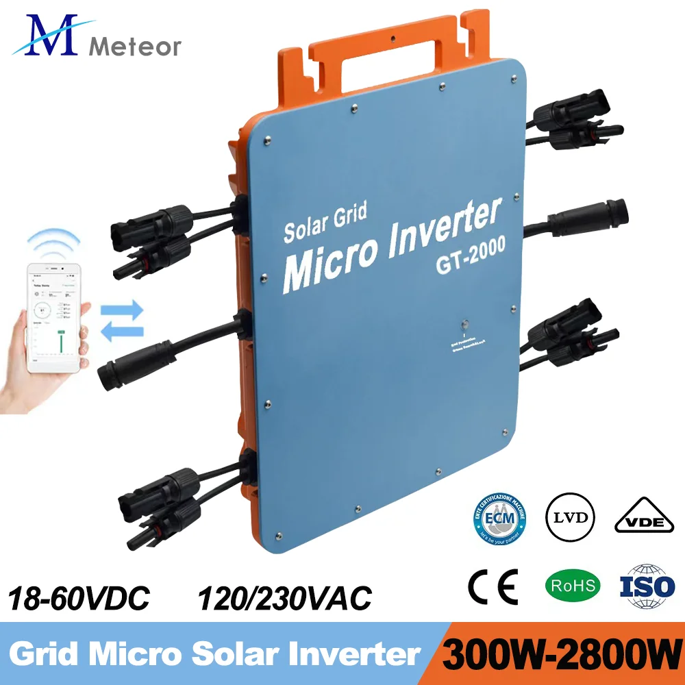 800W-2000W-2400W-2800W-Micro-Solar-Panel-Smart-Inverter-PV-Input-18V ...