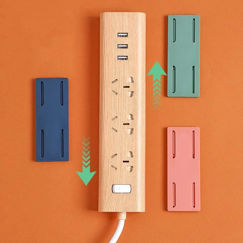 2pcs-Self-Adhesive-Socket-Holder-Wire-Cable-Organizer-Wall-Mounted ...
