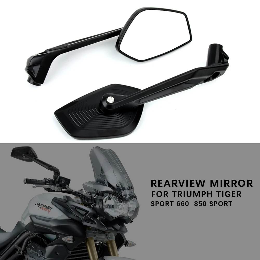 NEW-CNC-aluminium-Motorcycle-Left-And-Right-Rearview-Mirrors-FOR ...