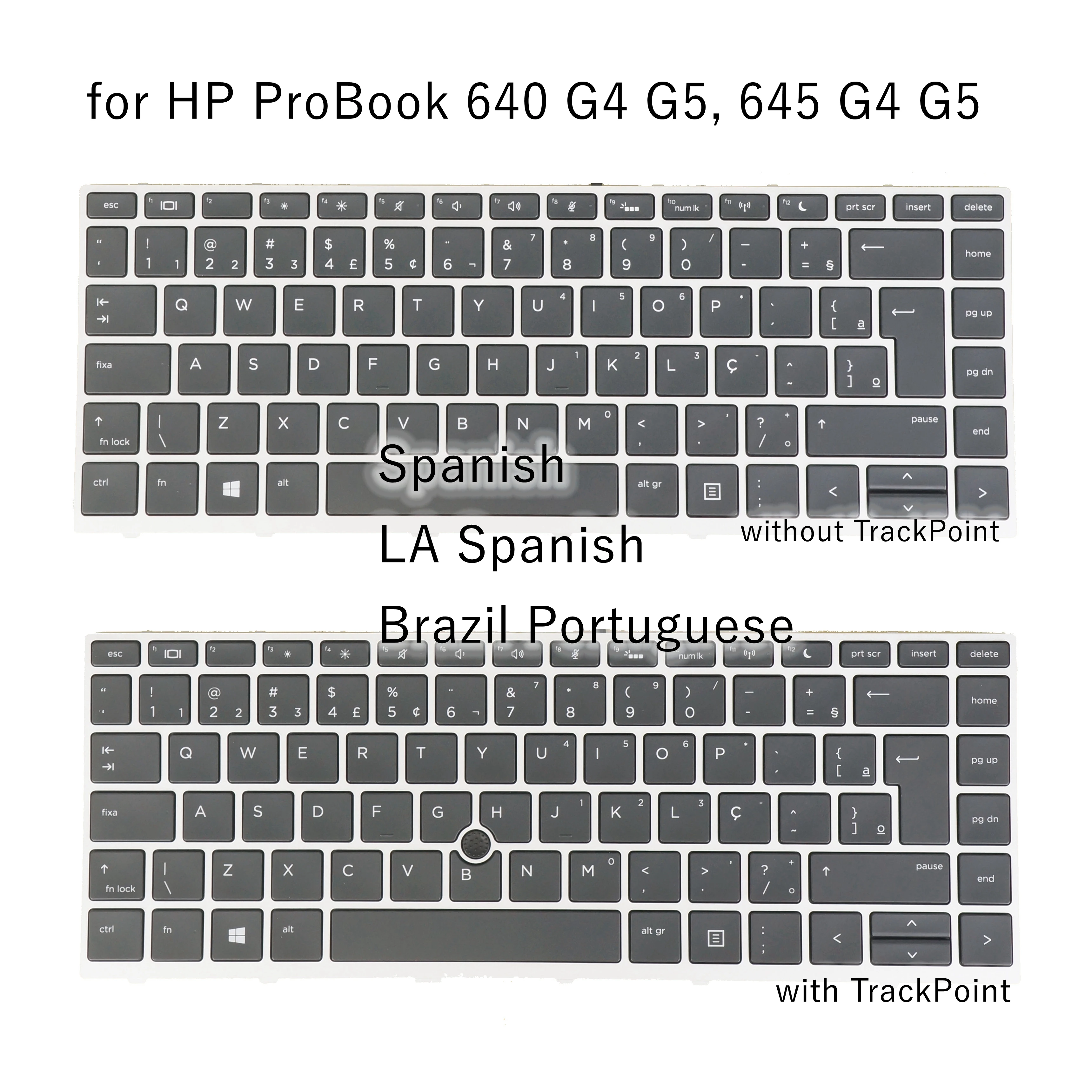 Br-portugu-s-la-espanhol-teclado-port-til-para-hp-probook-640-g4-g5-645 ...