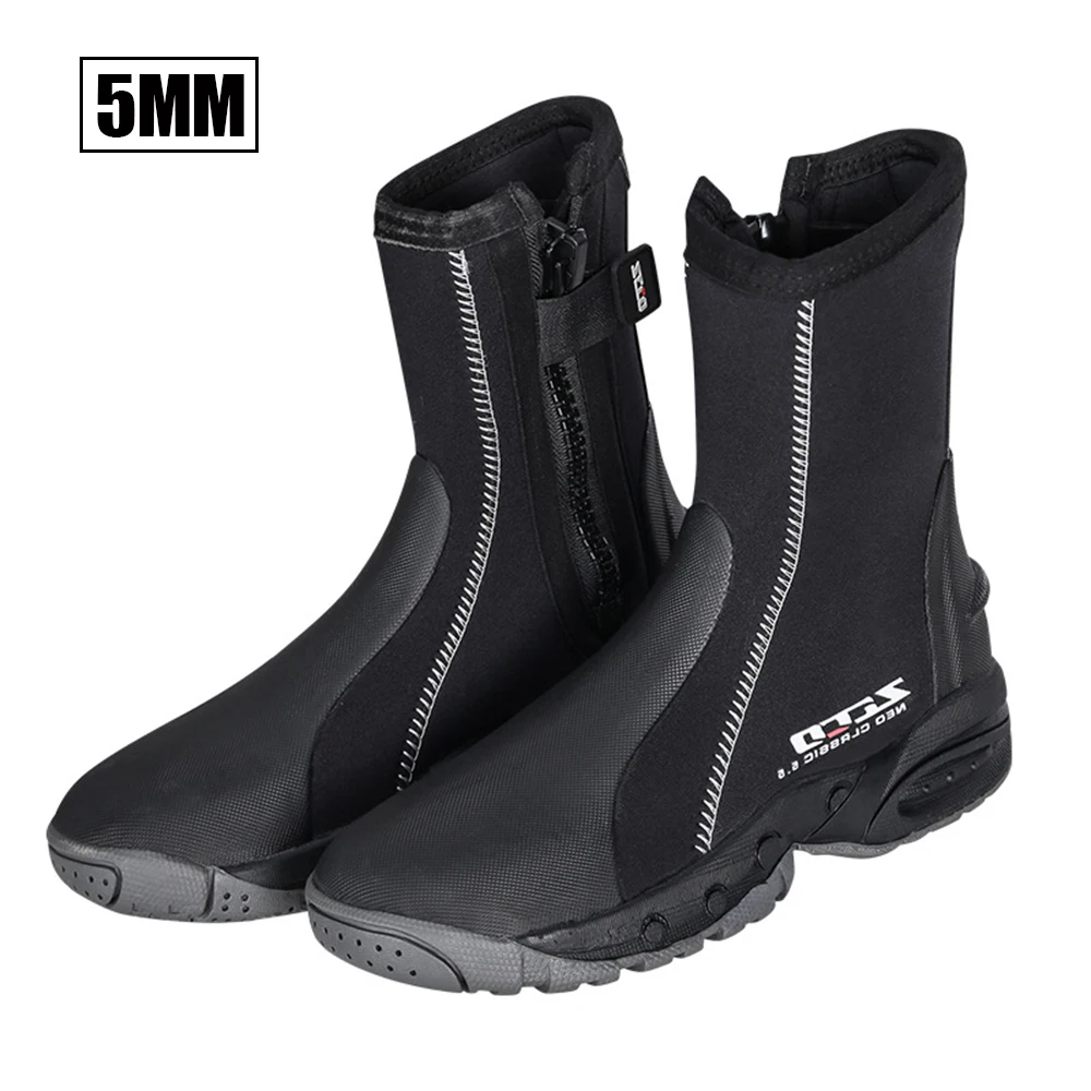 Botas-de-buceo-de-neopreno-de-5MM-zapatos-de-buceo-y-nataci-n-equipo-de ...