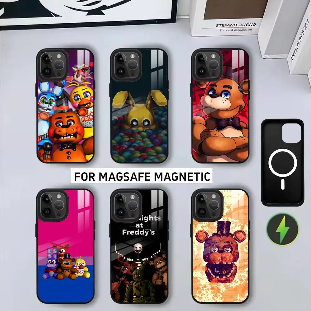 Five Nights At F-Freddys Fnaf Phone Case For iPhone17,16,15,14,13,12,11 ...