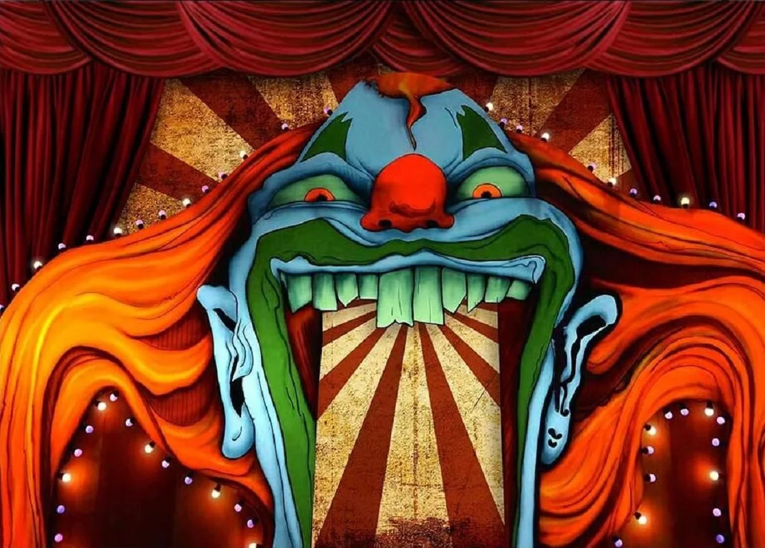 Scary Clown Halloween Wallpaper