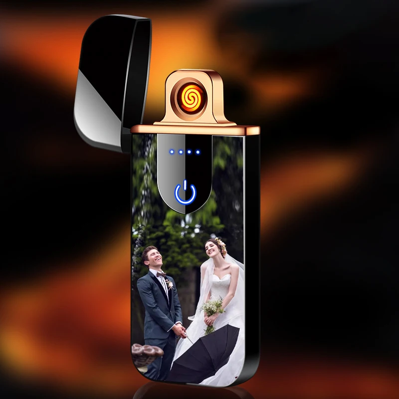 Touch-Rechargeable-Lighter-Windproof-Personalized-Creativity-USB ...