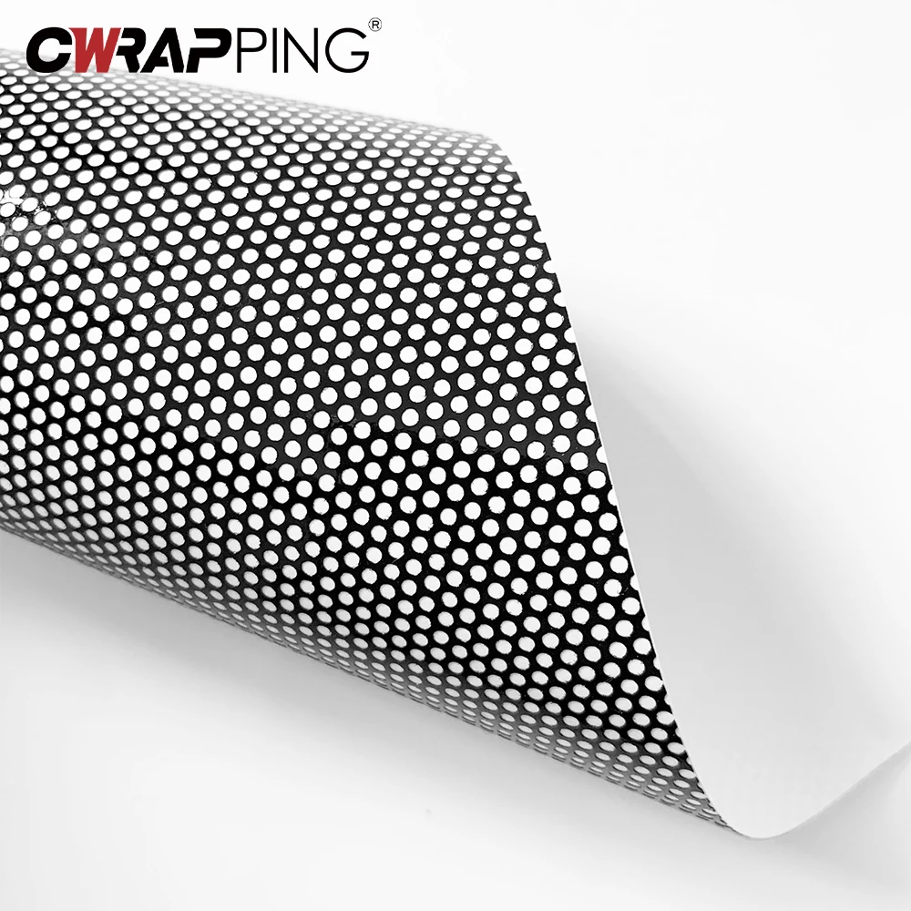 Black-Fly-Eye-Car-Trim-Sticker-Car-Headligh-Tint-Perforated-Film-One ...