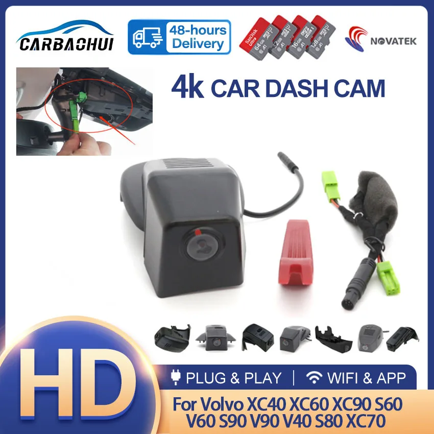 Easy-to-install-Dash-Cam-for-Volvo-XC40-XC60-XC90-S60-V60-S90-V90-V40 ...