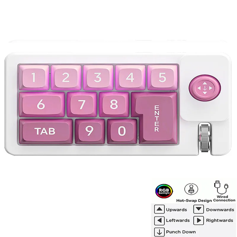 Portable-Joystick-Mechanical-Wired-Keyboard-Full-Hot-Swappable-Key-RGB ...