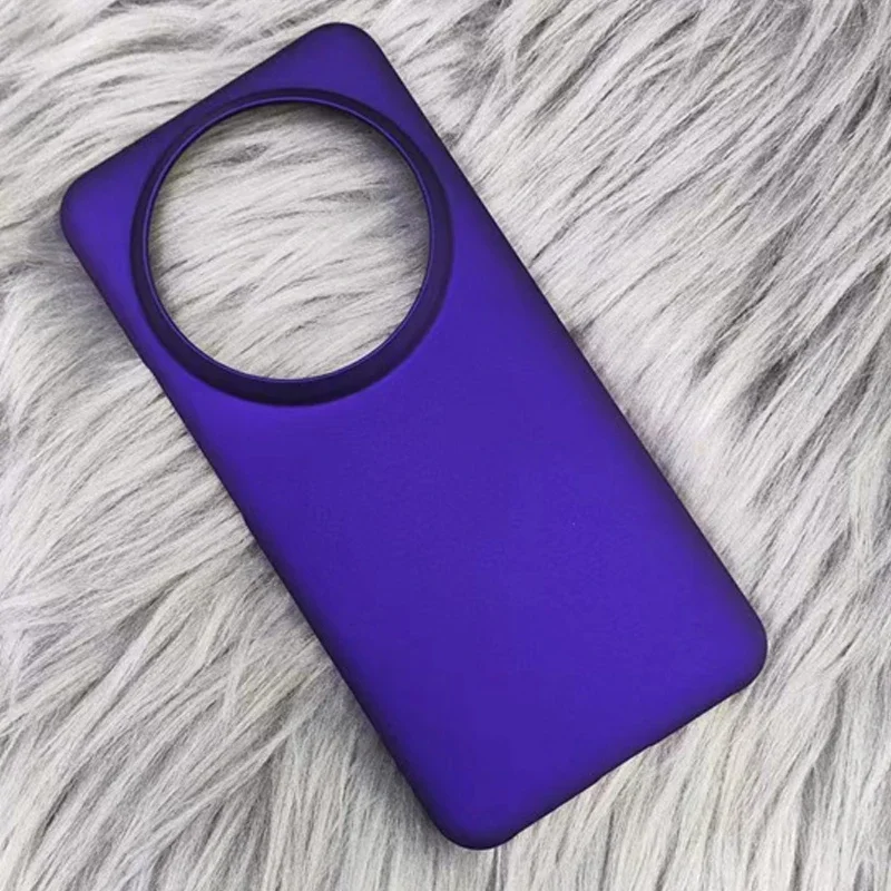 Colorful Frosted Matte Hard Case - Slim Rubberized Cover for Mi 5 (Purple)