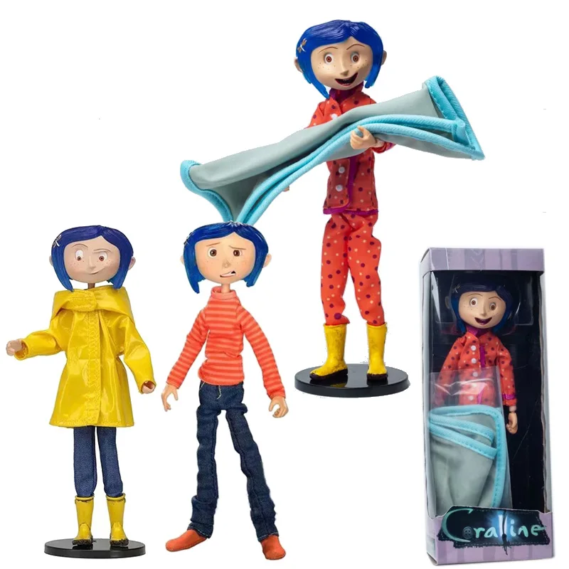 Coraline-Doll-NECA-Figure-Bobble-Head-Jones-Head-Knocker-Doll-The ...