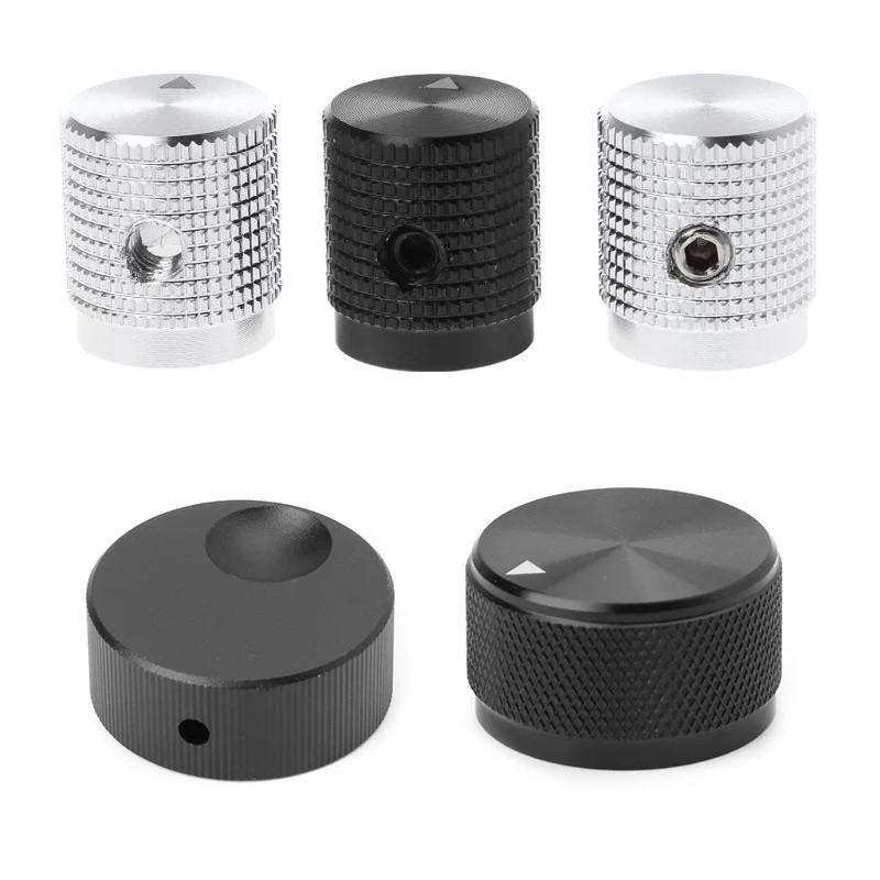 Potentiometer Knob Cap Volume Control Aluminum Encoder Multimedia ...