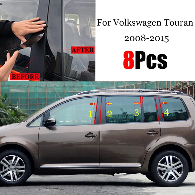 For Volkswagen VW Touran 2008-2015 Car B C Pillar Middle Central Column ...