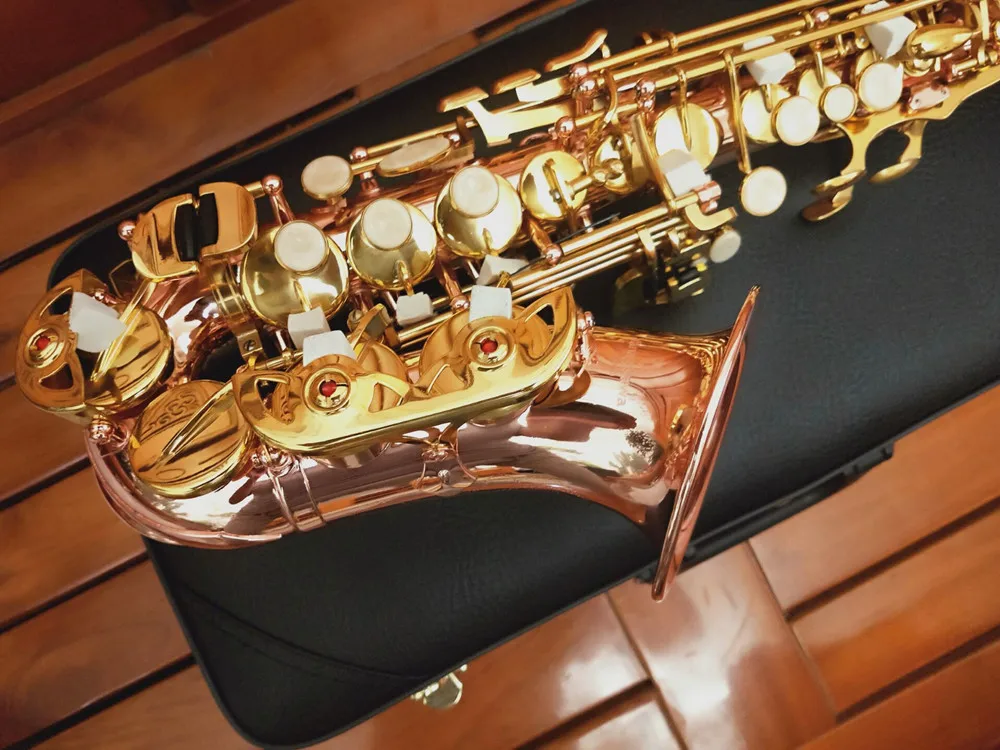 Real-photography-New-Curved-Soprano-Saxophone-Sc-992-Phosphor-plated ...