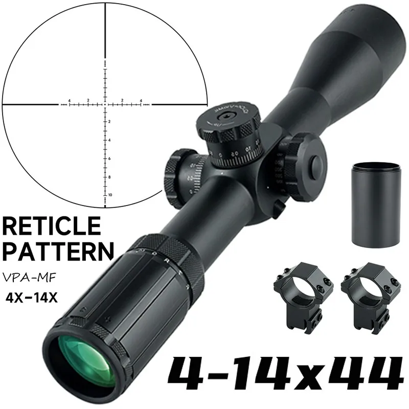 4-14X44-FFP-Hunting-Scope-Cross-Optical-Collimator-Tactical-Long-Range ...